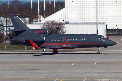 Global Jet Luxembourg Dassault Falcon LX LX LXL Photo NetAirspace