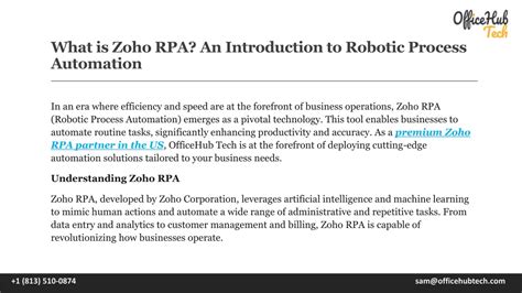 Ppt What Is Zoho Rpa An Introduction To Robotic Process Automation Powerpoint Presentation