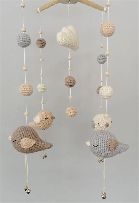 Pin by Beatriz M A on Amigurumis y más Crochet nursery decor Crochet
