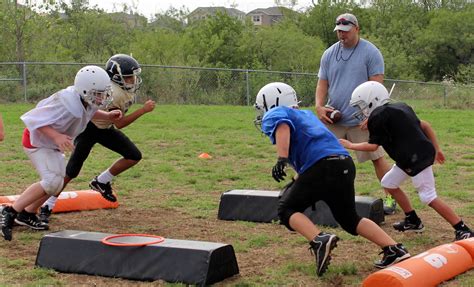 Hex Youth Football Blocking Drills 4 Better O Line Blocking