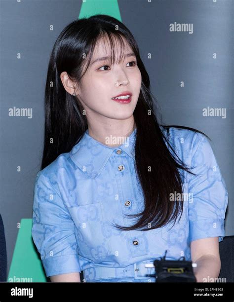 Seoul South Korea 17th Apr 2023 South Korean Singer And Actress Lee