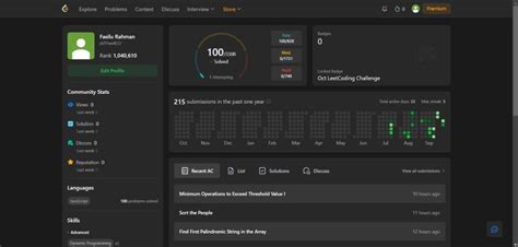 Fasilu Rahman On Linkedin Softwaredevelopment Leetcode