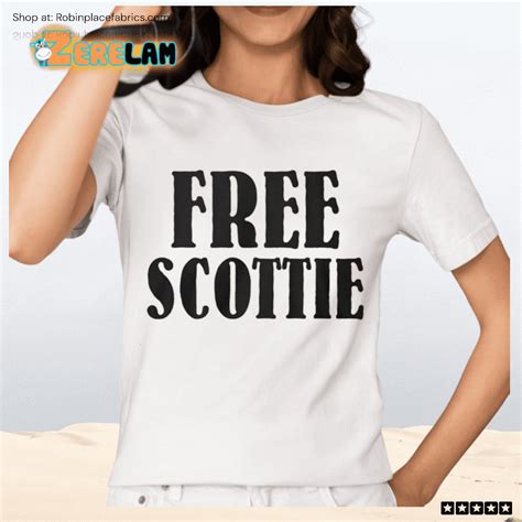 Scottie Scheffler Free Scottie Shirt Robinplacefabrics