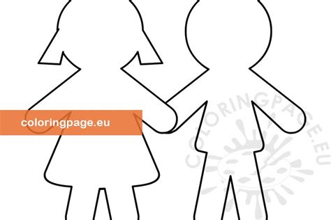 Boy Girl Template Printable At James Givan Blog