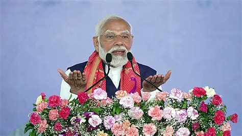 Pm Modi Dedicates Five Aiims Inaugurates Multiple Development Projects