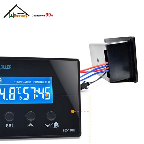 Digital Lcd Mini Sauna Room Temperature Controller Grandado