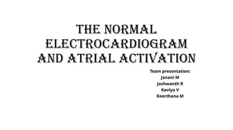 P Wave Abnormalities In Ecg Ppsx