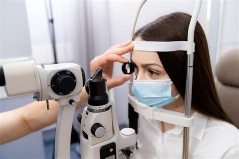 Premium Photo Corrective Eyesight Clinical Equipment Professional