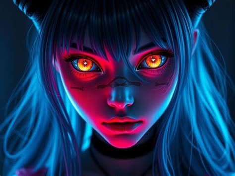 Beautiful Oni Face By Endera Art On Deviantart