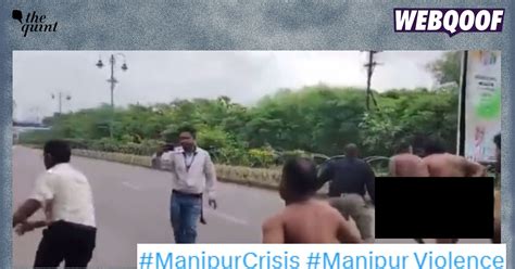 Fact Check Video Of Men Staging Nude Protests In Chhattisgarh Falsely