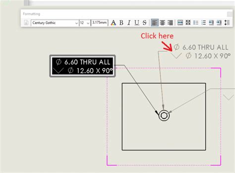 How To Combine SOLIDWORKS Hole Callouts Part 2