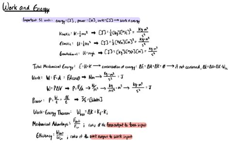 Physics Equations Rmcat