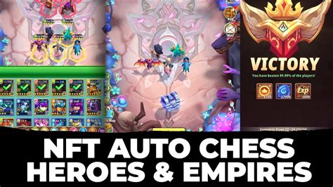 REVIEW Full NFT AUTO Chess Heroes And Empires Mobile Games 2021 YouTube