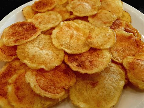 Homemade Potato Chips Microwave Rfood