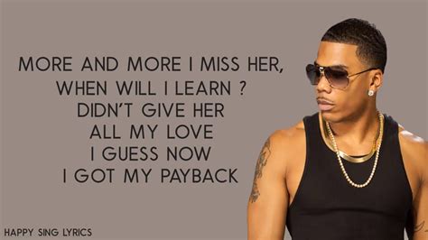 Just A Dream Nelly Lyrics Youtube