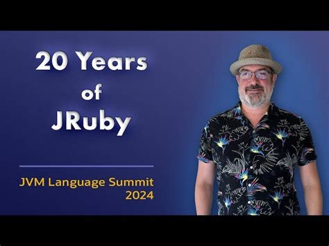 Free Video 20 Years Of Jruby Where Weve Been And Where Were Going Jvmls From Java Class