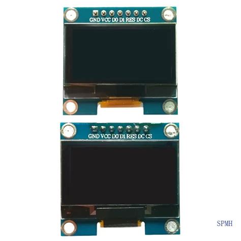 Super 7pin 1 3 1 3 นิ้ว Iic I2c Serial 128x64 Sh1106 Oled จอแสดงผล Lcd