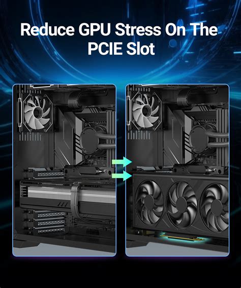 Jeyi Pcie 4 0 Riser Cable 90 Degree Pcie 3 0 4 0 X16 Extension Cable Emi Shielded Gpu