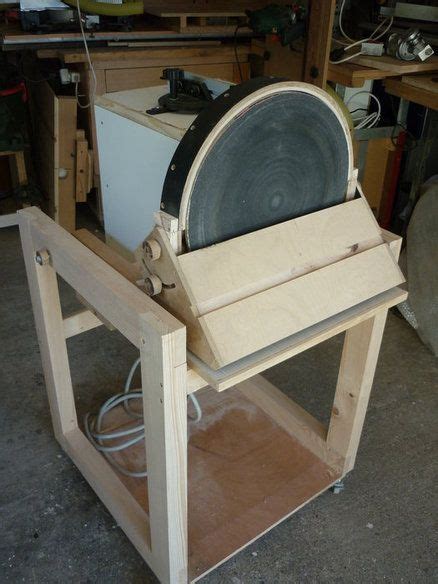 Disc Sander And Cyclone Separator For Woodworking Projects
