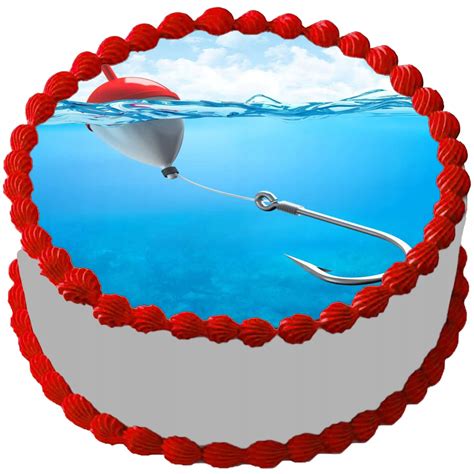 OPŁATEK JADALNY 15CM NA TORT DLA WĘDKARZA RYBA 13096068801 Allegro pl