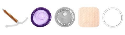 Premium Photo Contraceptive Patch Vaginal Ring Condom Intrauterine