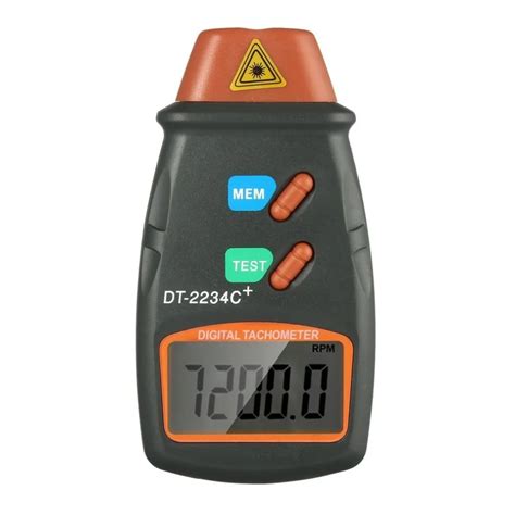 Digital Laser Photo Tachometer Non Contact Rpm Tach Digital Laser