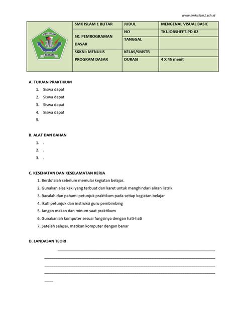 02 Mengenal Visual Basic Pdf Seni