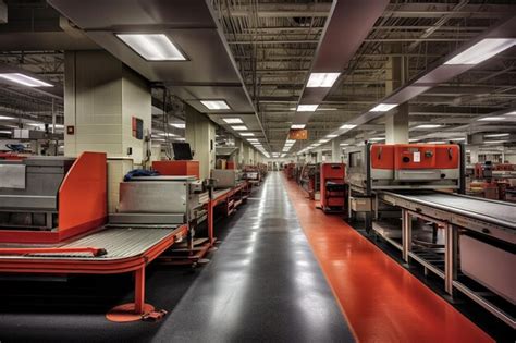Streamlined Manufacturing Operations Premium Ai Generated Image
