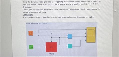 Solved Using The Simulink Model Provided And Applying Chegg