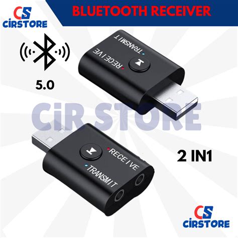 Jual Usb Bluetooth Receiver Transmitter 2 In 1 Usb Bluetooth 5 0 Transmitter Receiver 2 In 1