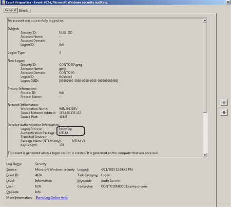Check Primary Authentication Protocol For Active Directory Ntlm Or