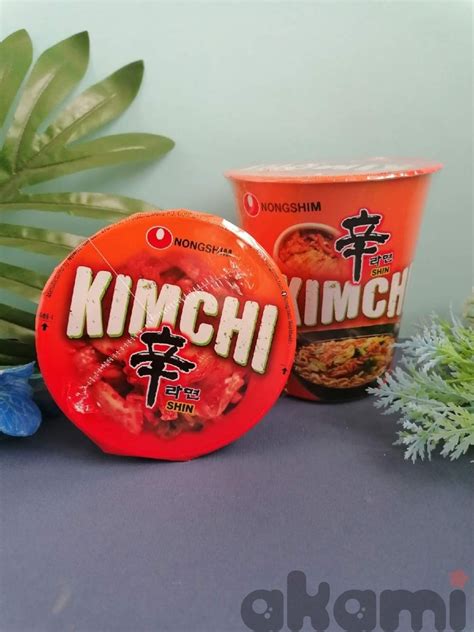 Лапша быстрого приготовления Кимчи Рамен, Nongshim, 75 г - Лапша ...