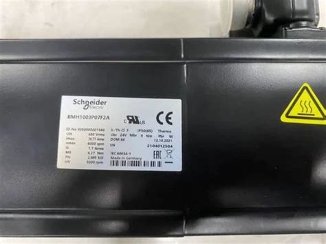 6000 Rpm Schneider Servo Motor 30w To 30kw 480V At 210000 Piece In Chennai