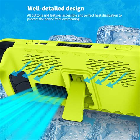 Estuche De Protección Para Consola De Juegos Con Pegatinas De Botón De