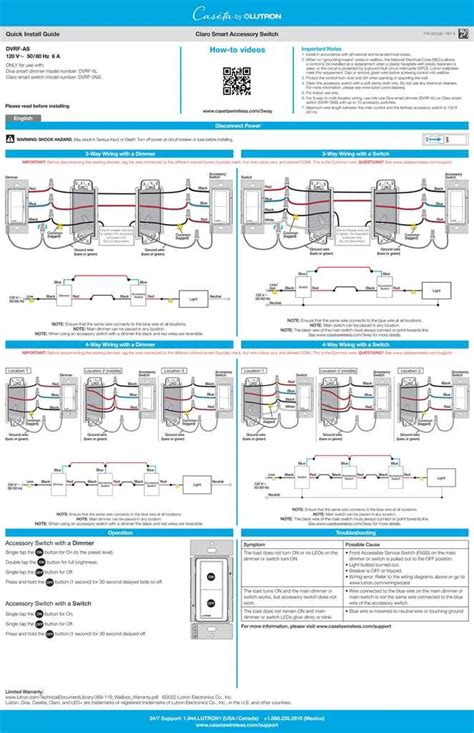 Lutron Caseta 3 Way Switch Wiring Diagram Guide