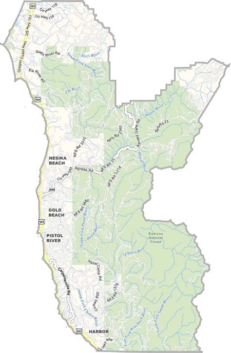 Morrow County Map Oregon Us County Maps