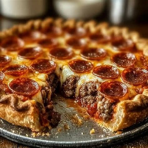 Pizza With Hamburger Meat 7 Delicious Deep Dish Twists To Try Things