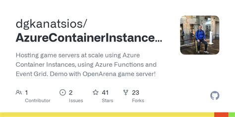 Github Dgkanatsiosazurecontainerinstancesmanagement Hosting Game