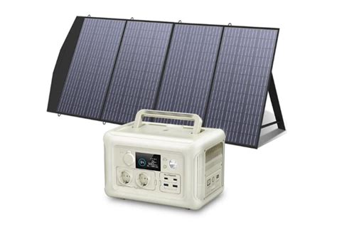 359 10 pack station énergie ALLPOWERS 600W R600 panneau solaire