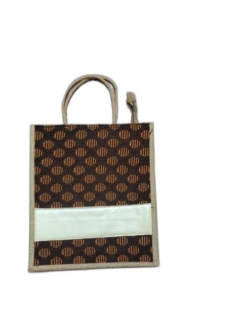 Brown Printed Jute Bag Size 1214 Weight Capacity 1 Kg At ₹ 65