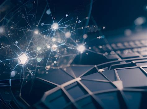 Premium Ai Image Technology Network Concept