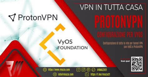 Configurazione Di VyOS Per ProtonVPN OpenVPN R Mazzu Web Code E