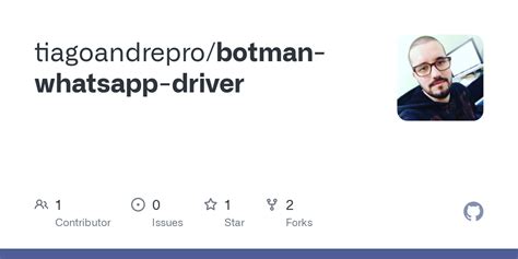 Github Tiagoandrepro Botman Whatsapp Driver