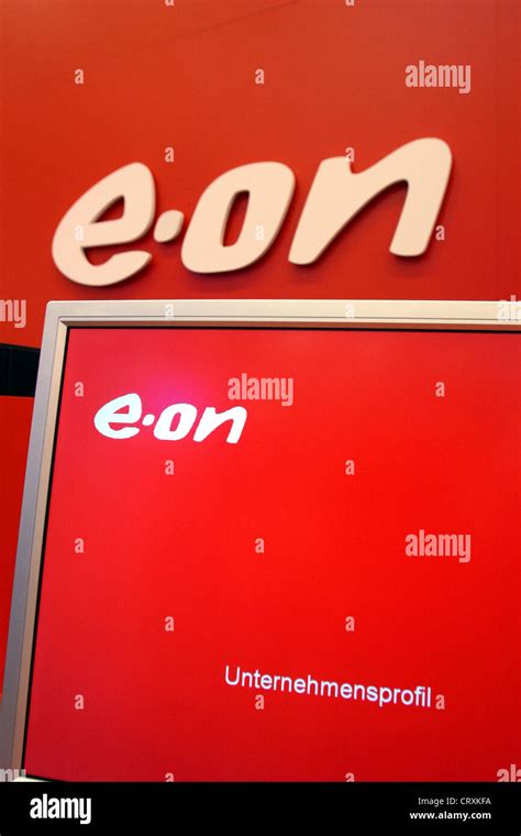 Eon logo hi-res stock photography and images - Alamy