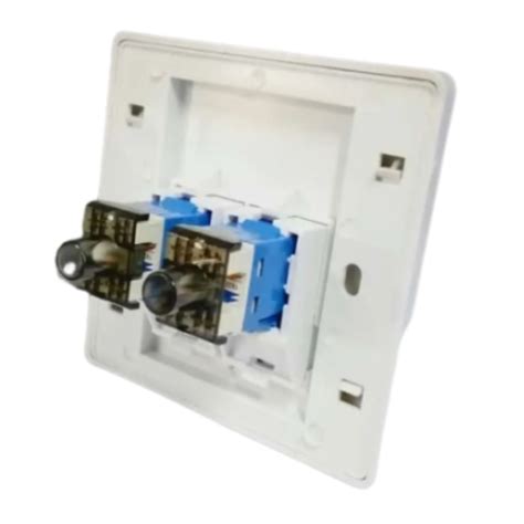 Ftth 光纤 Cat5 5e 6 6a Rj45 墙板 网络通信