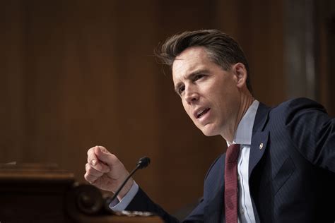 Josh Hawley Blasts Trump Appointed Fbi Director In Hearing