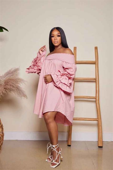 Bell Sleeve Off Shoulder Sexy Dress Wow Garments