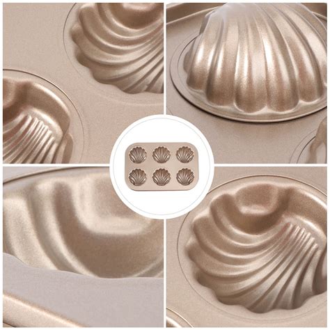 Mlins 6 Even Shapes 蕉模 Cake Baking Mold Banana Shape Cake Mold