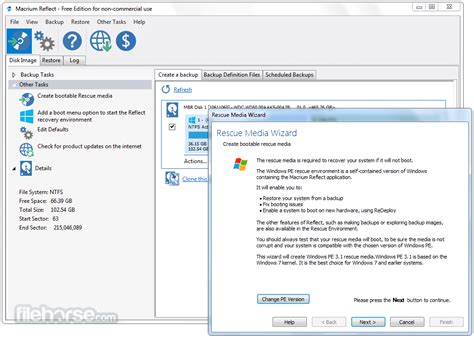 Macrium Reflect Free Edition 7 3 5854 64 Bit Download