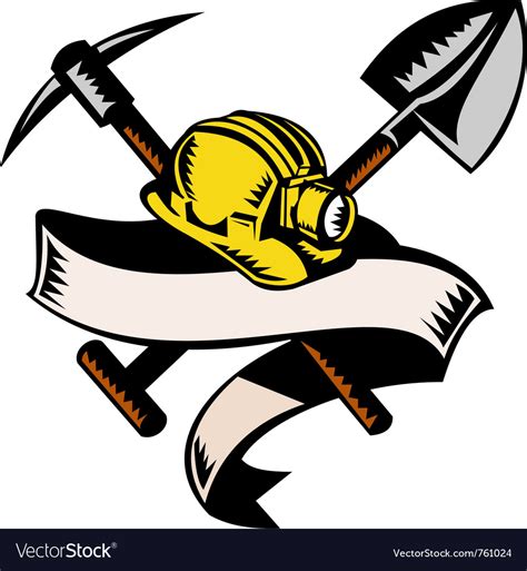 Coal Miner Royalty Free Vector Image Vectorstock